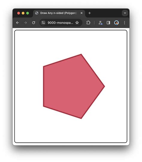 Easily Draw Any Polygon