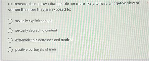 Solved Research Has Shown That People Are More Likely To Chegg Com