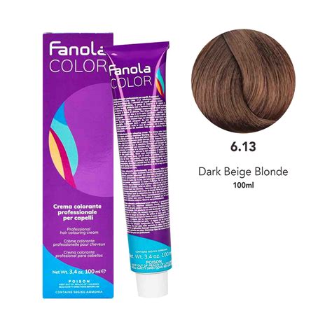 Fanola Colour Cream 613 Dark Beige Blonde 100ml Dayjour