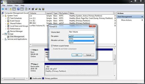 How To Free Format Exfat To Fat32 Or Ntfs In Windows 7 8 10