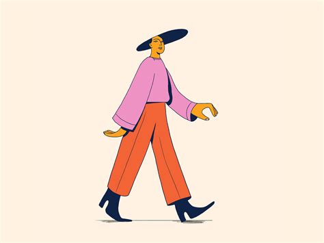 Walk Cycle By Maison Bernie On Dribbble