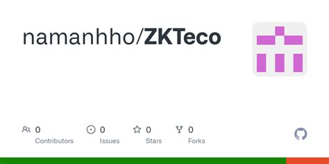 GitHub Namanhho ZKTeco