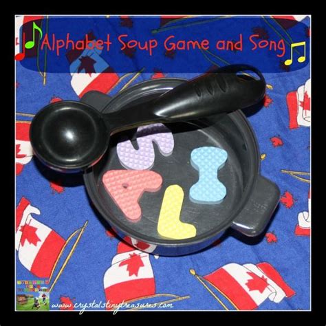 Alphabet Soup Game For Preschoolers