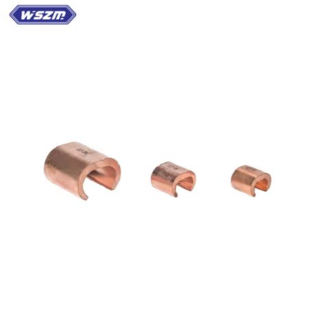Tinned Copper Clamp For Earth Rods C Shape Clamp Copper Earth Rod