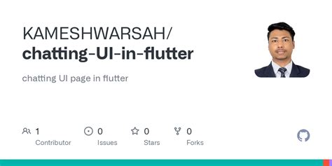 Github Kameshwarsah Chatting Ui In Flutter Chatting Ui Page In Flutter