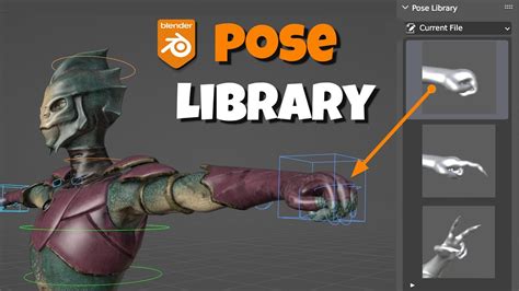 Blender Pose Library Tutorial YouTube