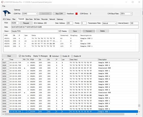 Sae J1939 Gateway Module With Updated Jcom1939 Monitor Software Copperhill