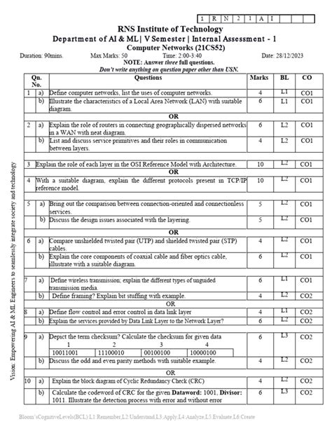 Cnqpandsolution Pdf Computer Network Internet Protocols
