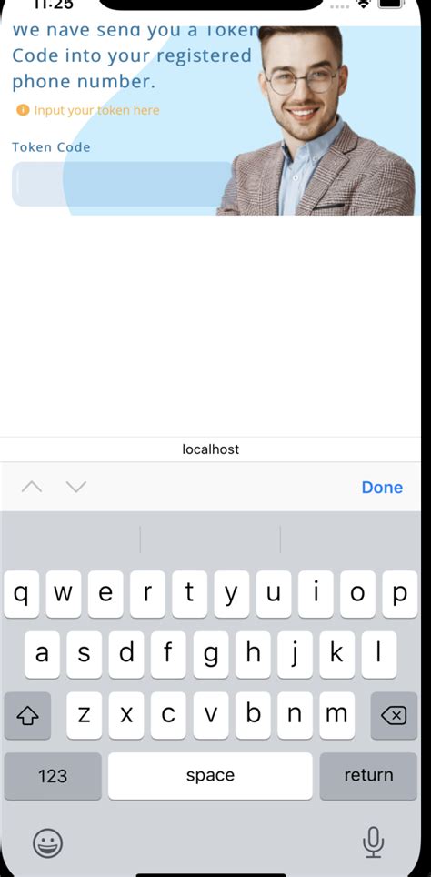 Ios Flutter Web Done Button Has Container At Top Of Keyboard Stack