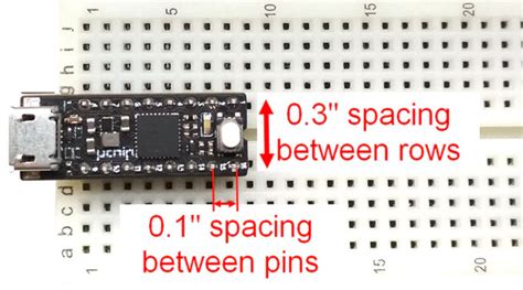 Dip Sized Uchip Arduino Zero Compatible Board Loves Your Breadboard