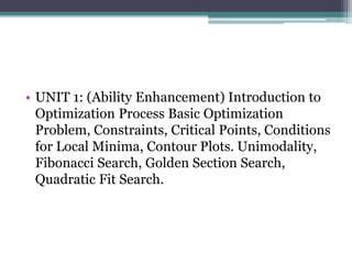 Algorithm For Optimization Pptx Physics Science