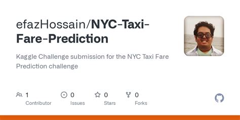 Github Efazhossain Nyc Taxi Fare Prediction Kaggle Challenge Submission For The Nyc Taxi Fare