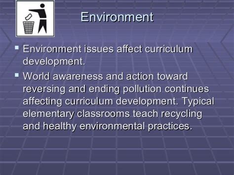 Factors And Forces Influencing On Curriculum Development