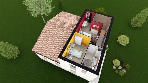 Maison Contemporaine 110 M2 R1 Prix Clé En Main Maisons Bebium
