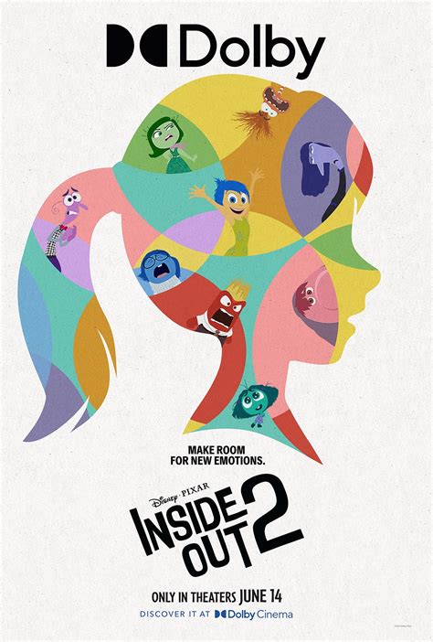 Inside Out 2 Dolby Cinemas Exclusive Poster Has Rileys Emotions Taking Up A Lot Of Headspace