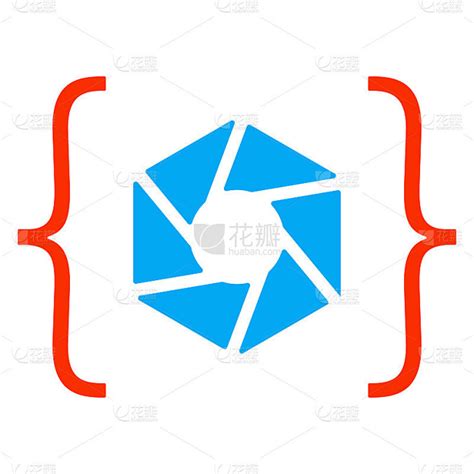 图片编码图标设计相机编码简单直线矢量