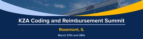 Coding And Reimbursement Summit Conference Information Page New — Kza