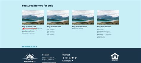 have primary and secondary metadata in summary block left aligned customize with code