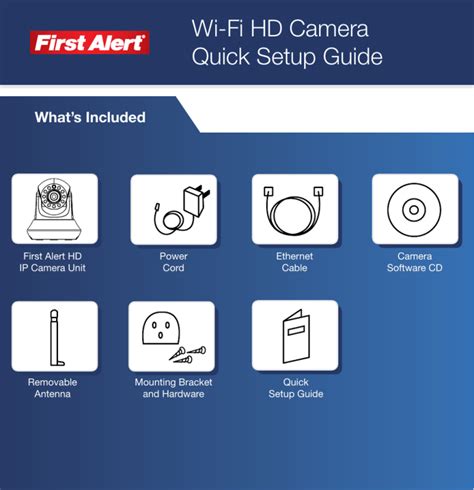Wi Fi HD Camera Quick Setup Guide
