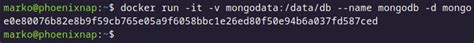 mongodb and docker deploy and manage mongodb with docker