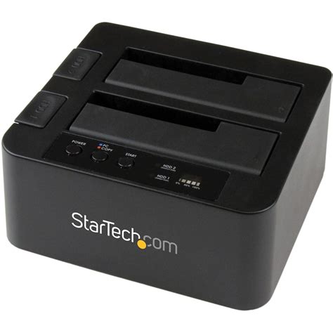 Standalone Hard Drive Duplicator Dock External Dual Bay