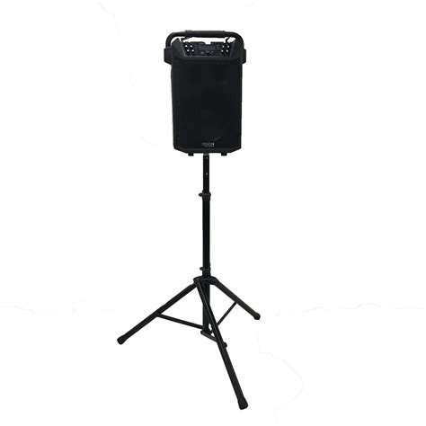 Sound System 1 Speaker W Stand And Mic Professional Party Rentals