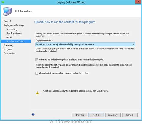 Deploy Task Sequence When The User Session Start Configuration Manager 2012 Windows