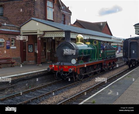 Ser Class O1 0 6 0 No 65 Locomotive In South Eastern And Chatham Railway Livery Enters