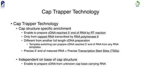 Cap Trapper Technologies And Applications Cap Analysis Of Gene