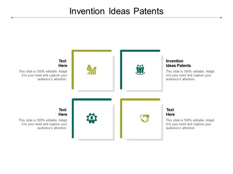 Invention Ideas Patents Ppt Powerpoint Presentation Gallery Microsoft Cpb Presentation