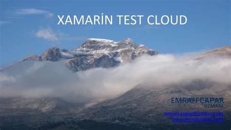 xamarin test cloud ppt