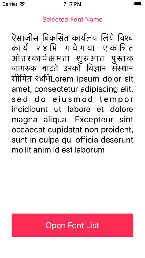 GitHub Kumarlav CustomFontPicker You Can Easily Pick Any Font From System