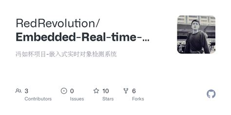 Github Redrevolutionembedded Real Time Object Detection System