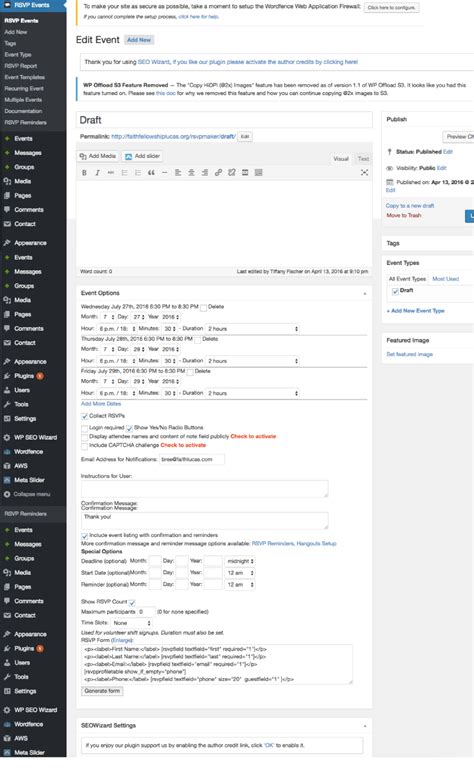 How To Add Events With Rsvpmaker Rsvpmaker Events And Email Marketing