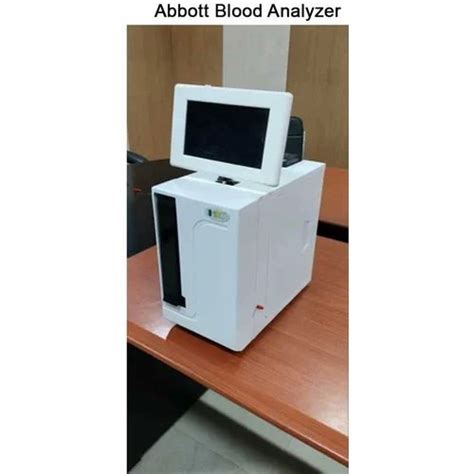 Hd Consortium Automatic Abbott Blood Analyzer Model Namenumber Hdc