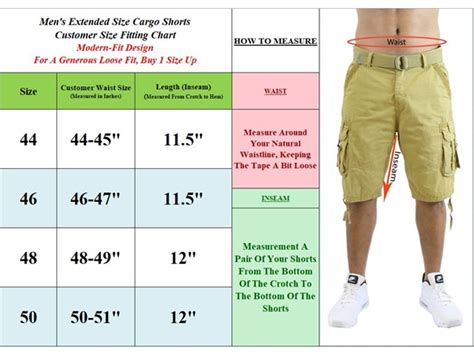 Extended Size Tactical Cargo Shorts 1pk