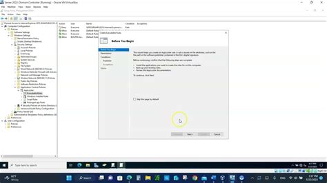Server 2022 Lab 14 Force Users To Use A Specific App Using Applocker Gpo Youtube
