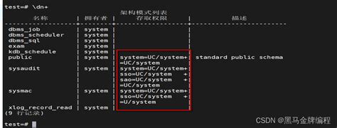 人大金仓数据库对象访问权限 人和金仓怎么授权 csdn博客