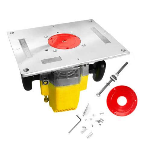 다기능 알루미늄 합금 라우터 테이블 삽입 플레이트 트리머 조각 기계 목공 벤치 라우터 플레이트목공 벤치 Aliexpress