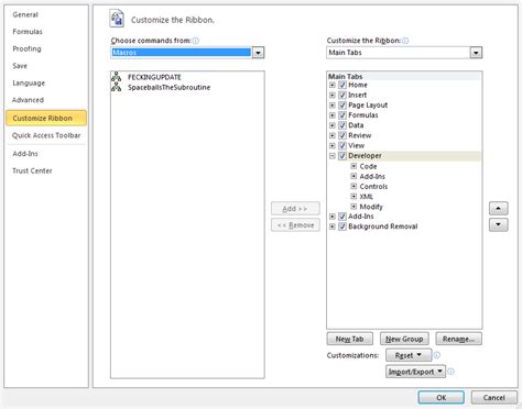 vba how to make a reusable button from a macro stack overflow
