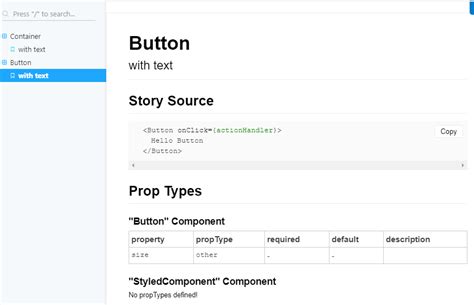 Addon Info Throws Error With Styled Components · Issue 7834