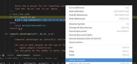 debug evaluate run in debug console doesn t show variables that are in scope · issue 1630