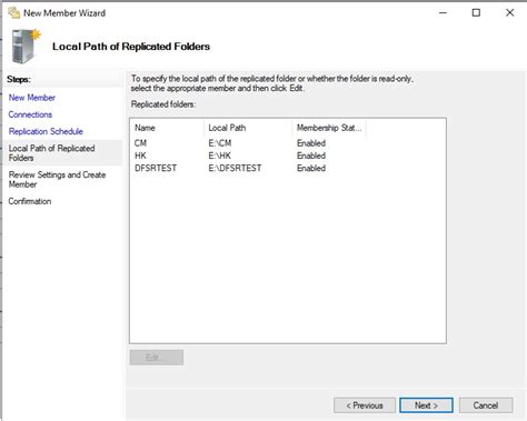 Adding A New Member To The Existing Dfs Namespace Replication Group
