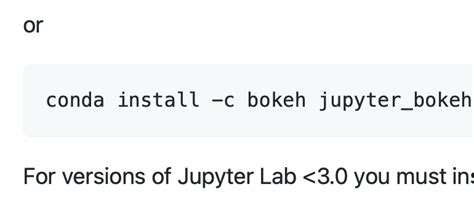 Jupyter Bokeh Version In Conda Channel Issue Bokeh Jupyter Bokeh Github