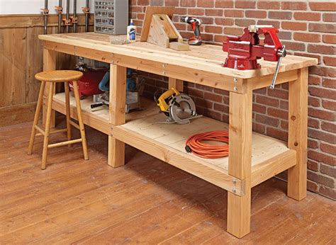 How To Build A Strong Work Bench The Tube