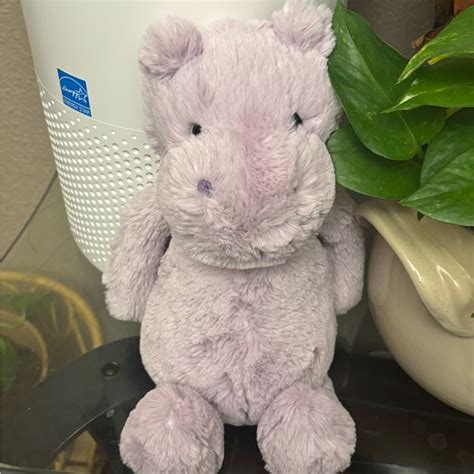 Jellycat Toys Jellycat Lilac Hippo Medium Plush Poshmark