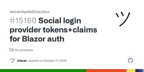 Social Login Provider Tokens Claims For Blazor Auth Issue 15160