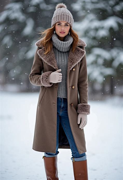 Cozy Winter Outfit For Freezing Cold Weather The Chic Tribe
