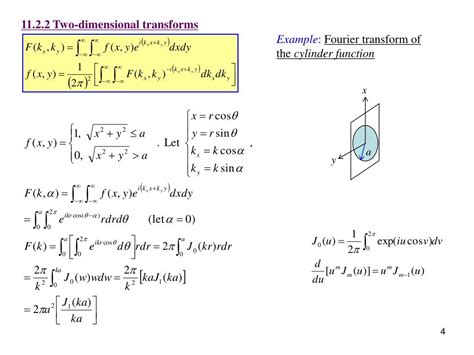 ppt 11 2 fourier transforms 11 2 1 one dimensional transforms
