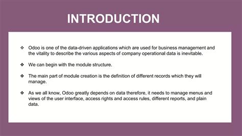 Create Data Files And Load Data In Odoo 15 Ppt